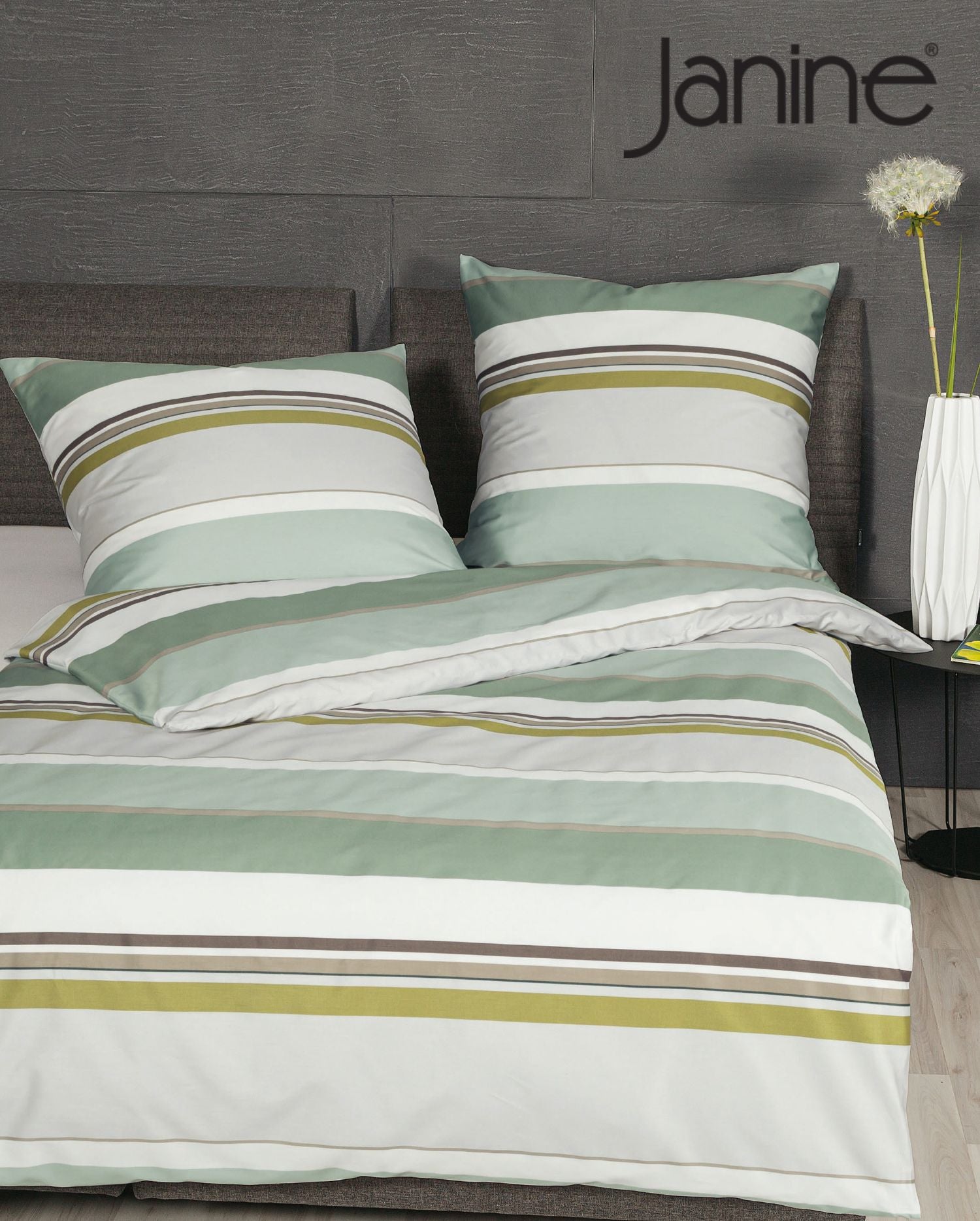 Mako satin bed linen Janine Design Palermo Lineo – Carl Cotton